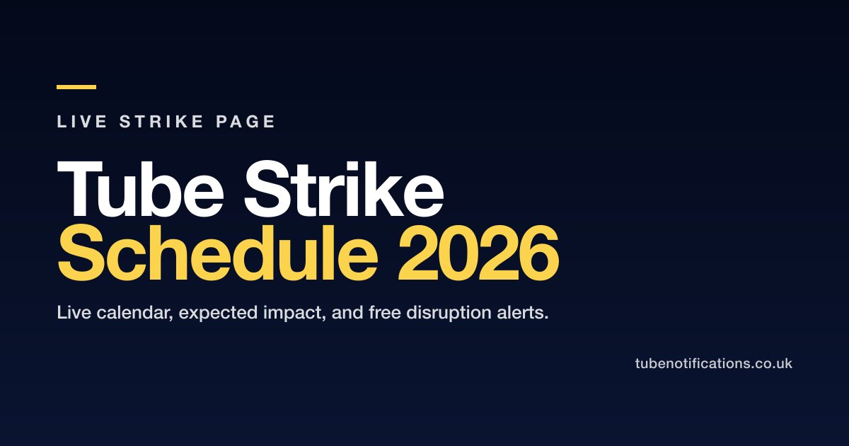London Tube strike today: lines affected, 4 June | Tube Alerter